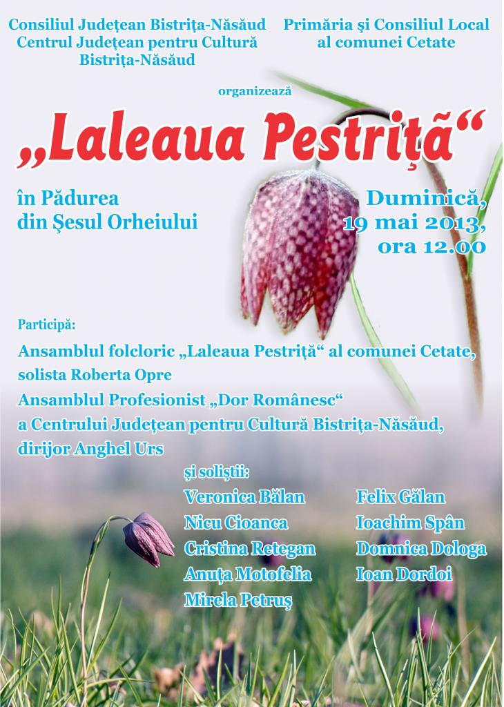 Cântec la LALEAUA PESTRIŢĂ | Răsunetul