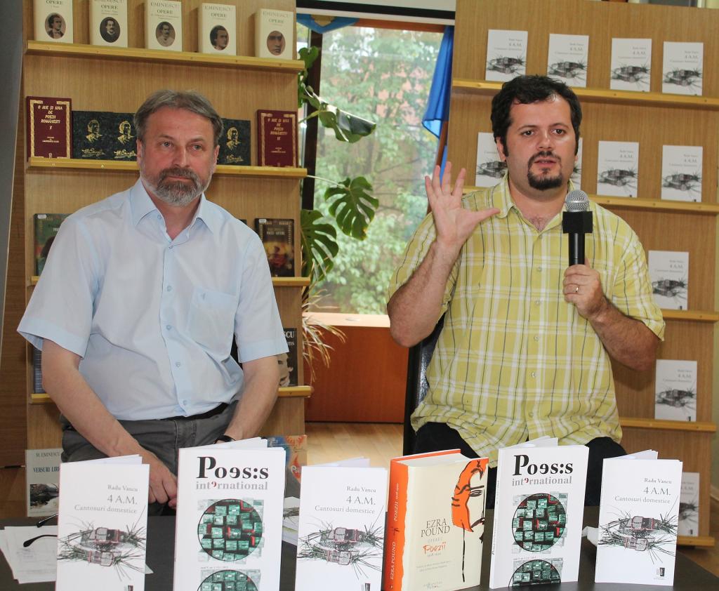 „Cantos”-urile lui Ezra Pound, cu Radu Vancu – la Biblioteca Judeţeană ...