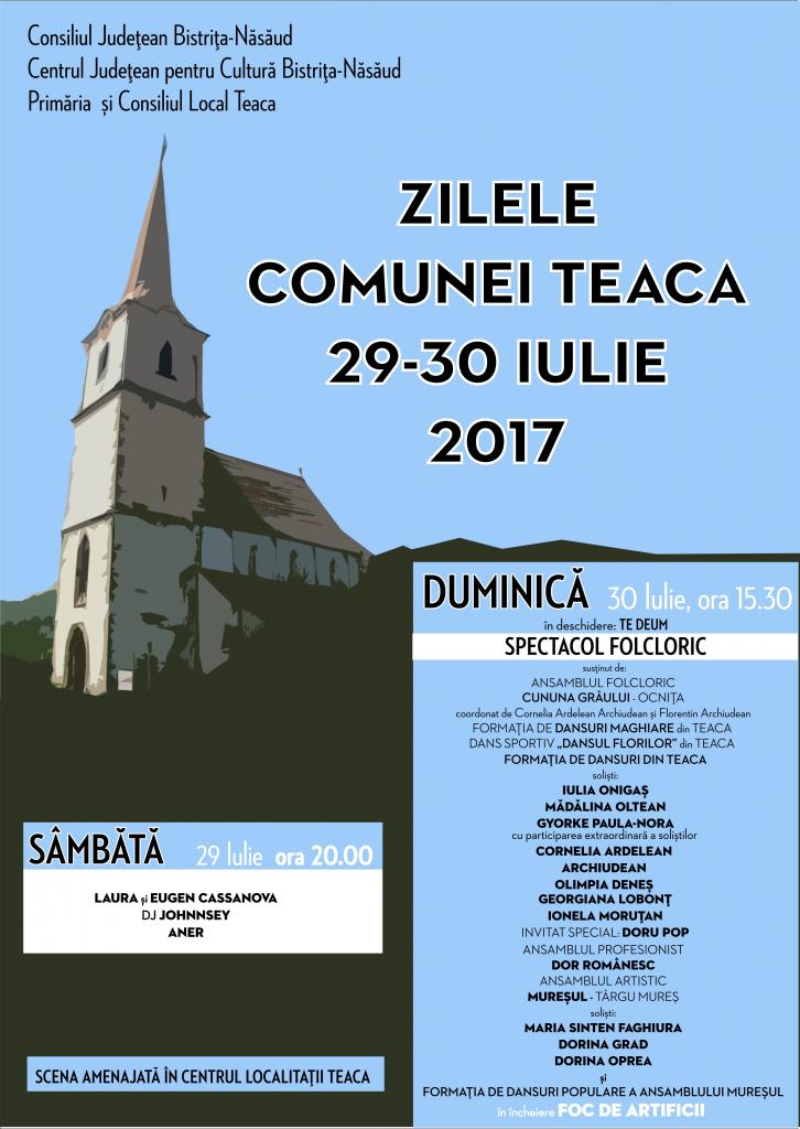 ZILELE COMUNEI TEACA. Vezi cine cântă | Răsunetul
