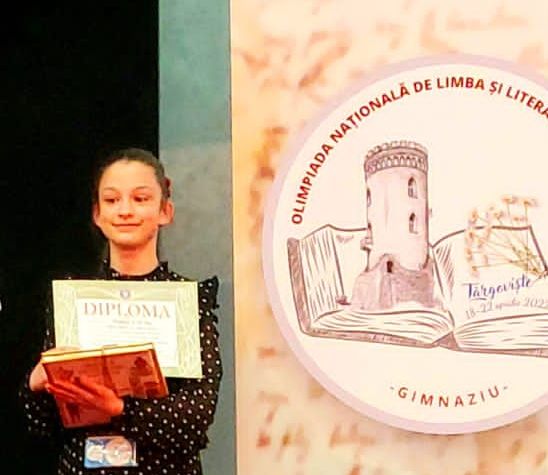 Felicitări! Daria-Maria Timiș-Varga, de la "Avram Iancu", locul al II ...