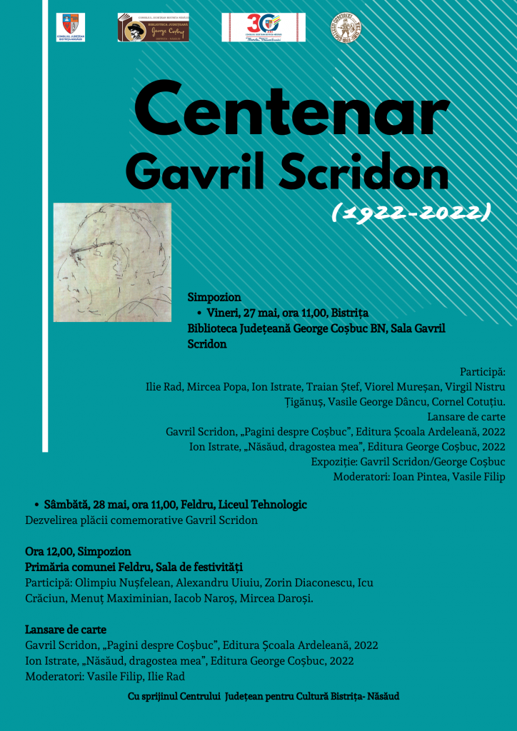 Centenar Gavril Scridon, la Biblioteca Judeţeană | Răsunetul