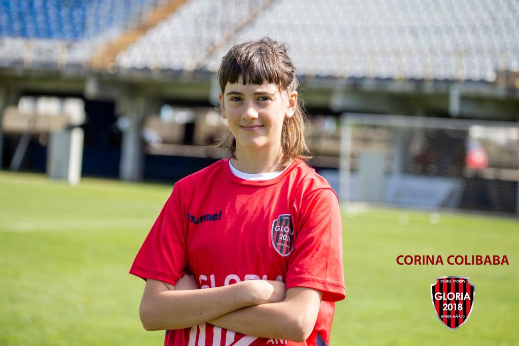 Fotbal feminin. Corina Colibaba, golgheterul echipei de junioare U15 ...