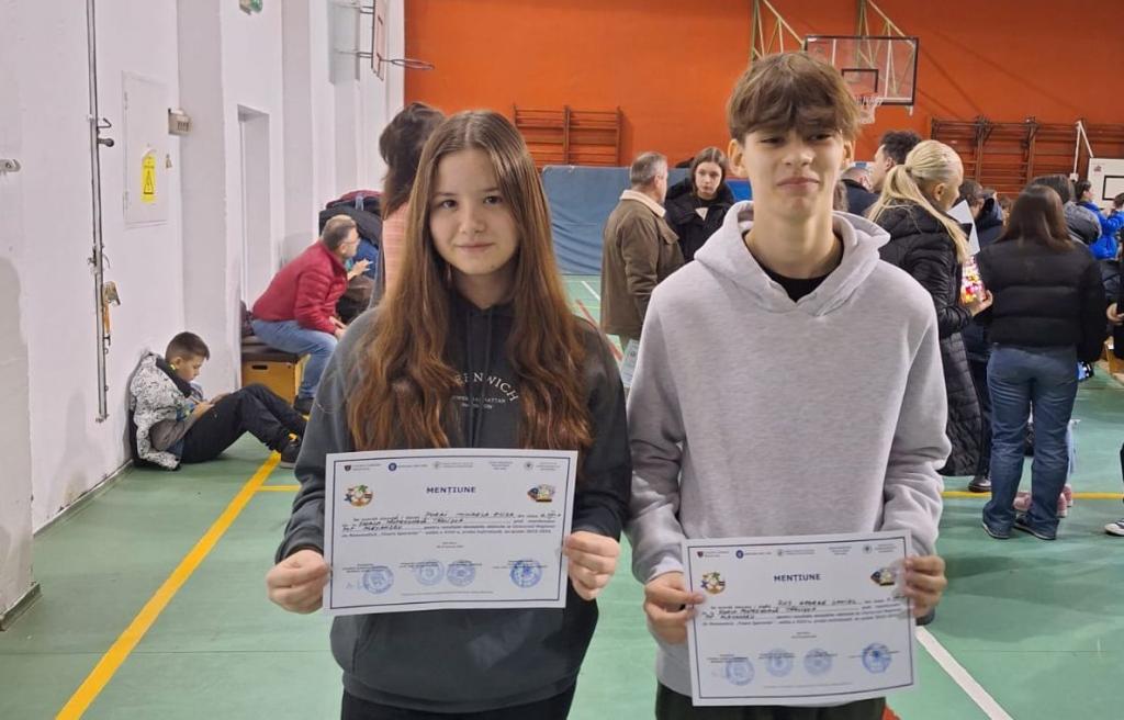 Mihaela Forai și George Rus, de la Târlișua, mențiuni la Concursul ...