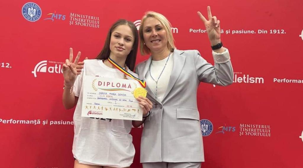Felicitări! Maria Denisa Capotă de la CSM Bistrița, campioană națională ...