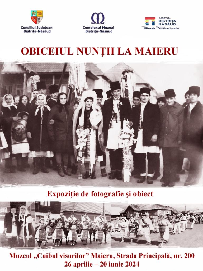 „Obiceiul nunţii la Maieru”. Expoziţie de fotografie şi obiect la ...