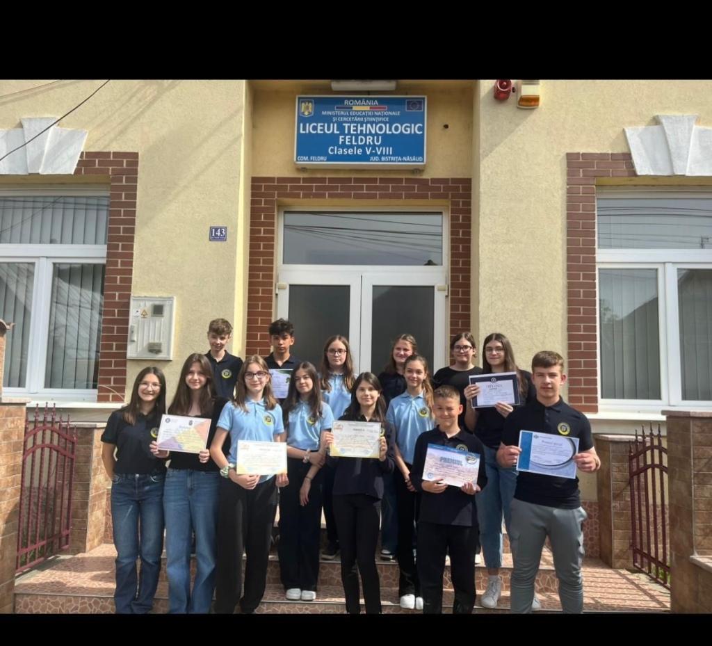 Rezultate deosebite obținute de elevii Liceului Tehnologic Feldru la ...