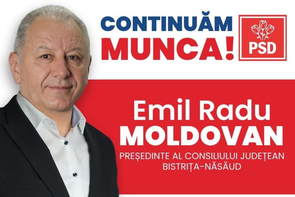 Cu peste 50%, Radu Moldovan, al patrulea mandat de președinte al ...