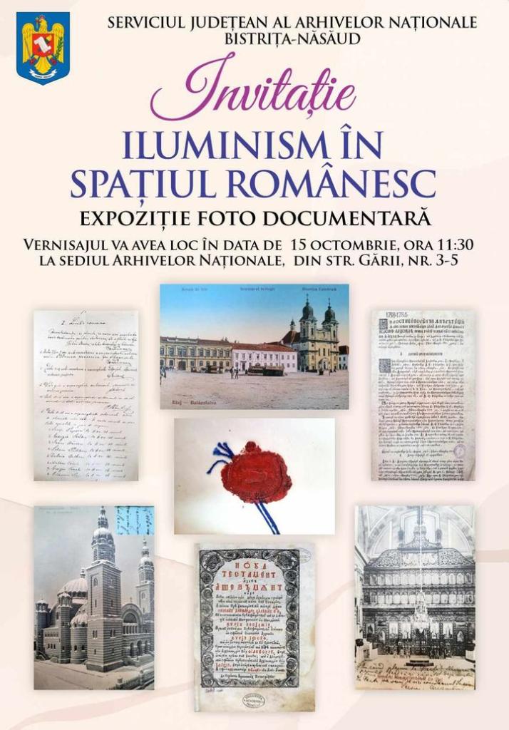 ILUMINISM IN SPAȚIUL ROMÂNESC - expoziție foto-documentară la Arhivele ...