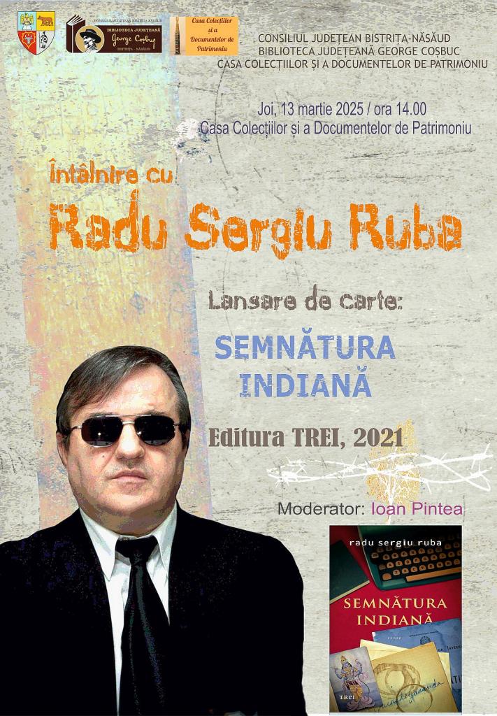 Joi, 13 martie 2025, la Casa Colecțiilor și a Documentelor de ...