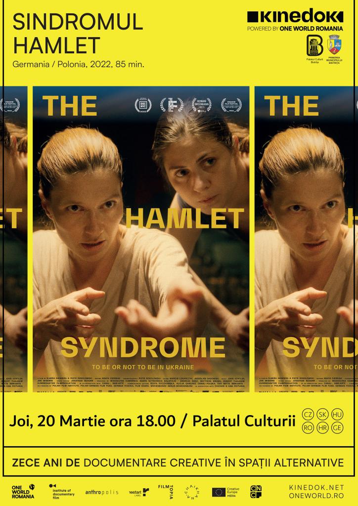 Joi, 20 martie, proiecţia documentarului creativ "Sindromul Hamlet" la Palatul Culturii | Răsunetul
