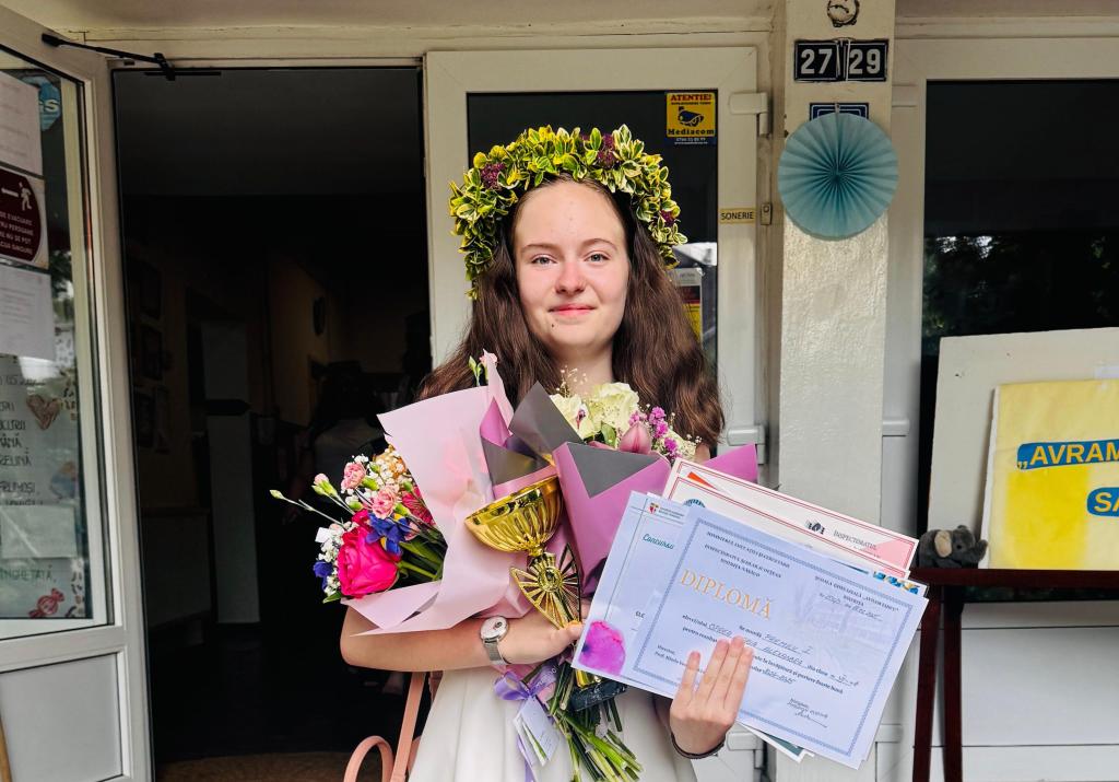 Maria Alexandra Oprea – laureată a fazei naționale la Concursul „Tinere ...