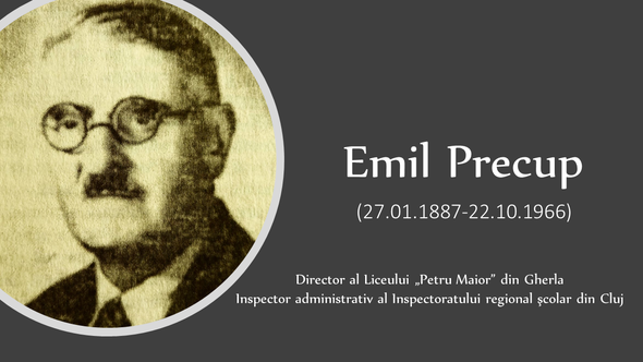 An comemorativ, pentru fiul Rebrișoarei EMIL PRECUP, deputat în Marea ...